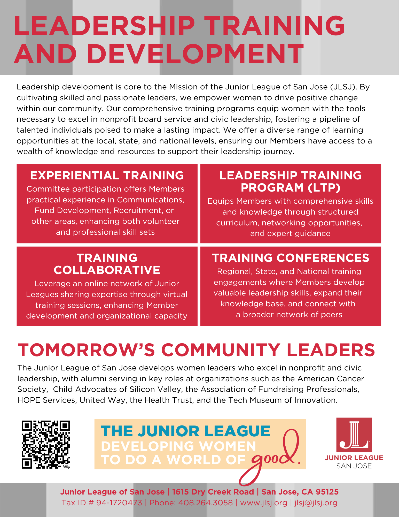 Fact Sheets - Junior League of San Jose, CA
